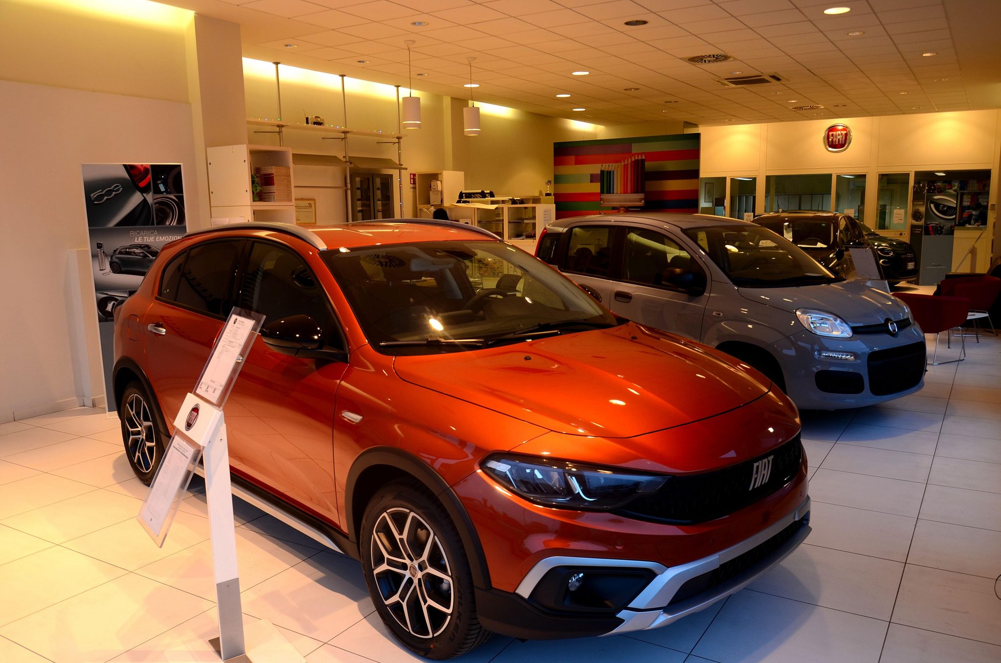 Scortichini e Pigliapoco, Autosalone FIAT Jesi (Ancona)